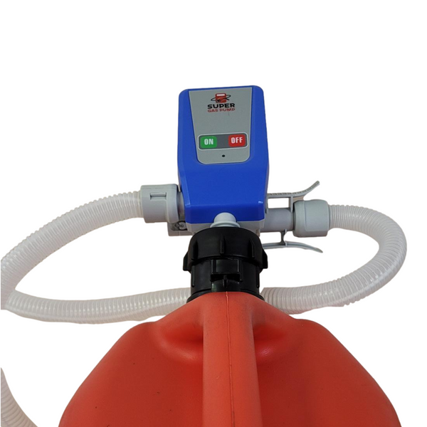 BRS Super Gas Pump + Jerry Can Kit - Transfer Gas, Diesel, Kerosene, e ...